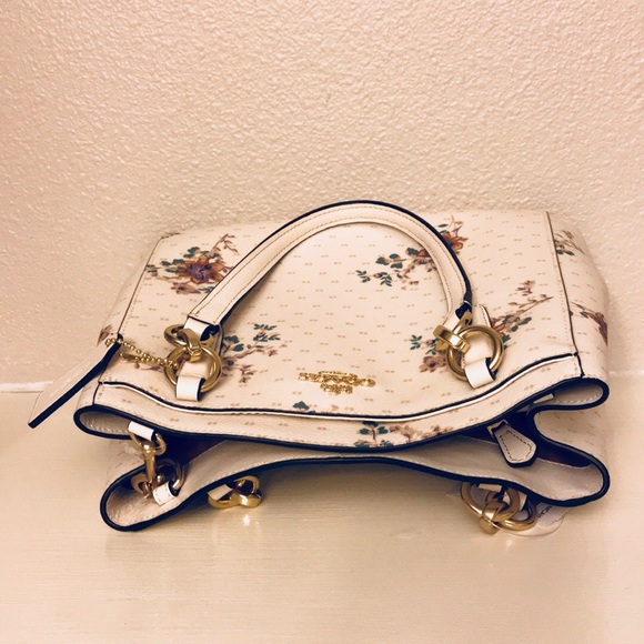 Coach | Bags | Coach Floral Satchel Mini Crossbody Bag | Poshmark